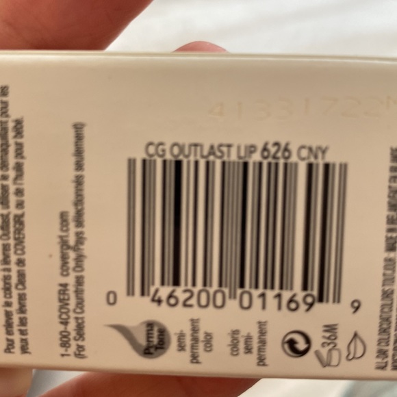 COVERGIRL | Makeup | Nib Covergirl Outlast Two Part All Day Lip Color ...